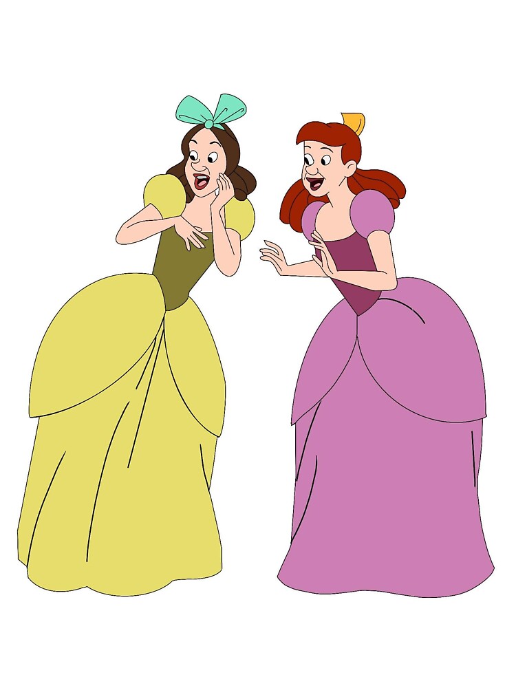"Princess sisters" Sticker for Sale by Thing3of4girlie | Redbubble