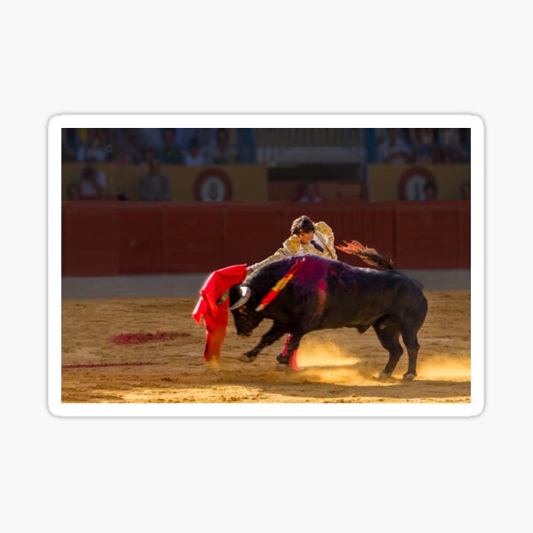 "Ole, toreros" Sticker for Sale by pedroec1 | Redbubble