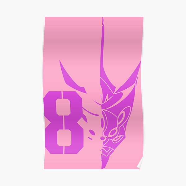 "Rebuild Evangelion Eva 08 / ヱヴァンゲリヲン新劇場版" Poster by JCBA | Redbubble