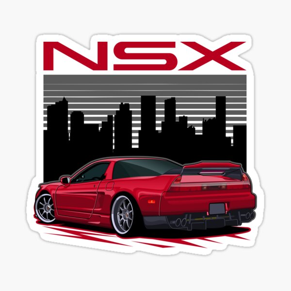 "Honda NSX" Sticker for Sale by haiproject | Redbubble