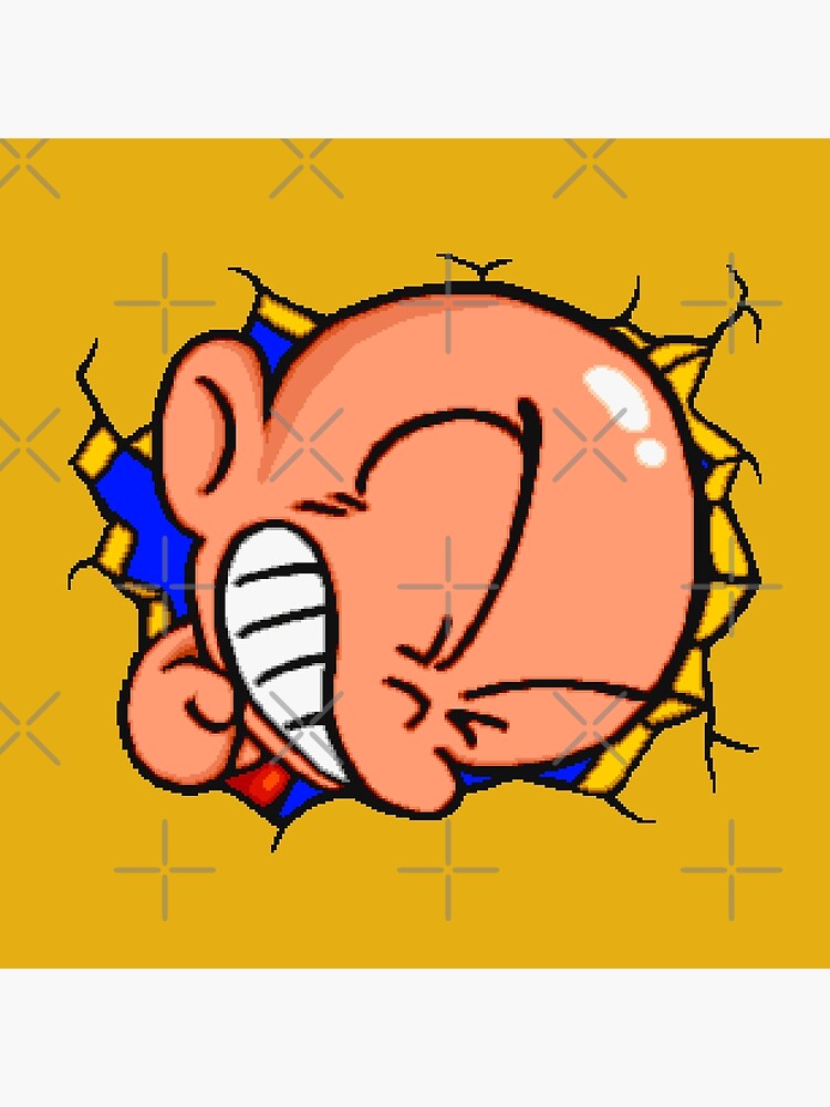 "Bonk Wall Crash" Poster by RubenCRM | Redbubble