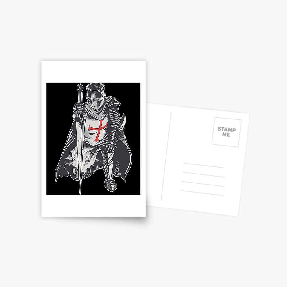 "Knight Templar Crusader American Flag, Crusader Warrior Cross ...