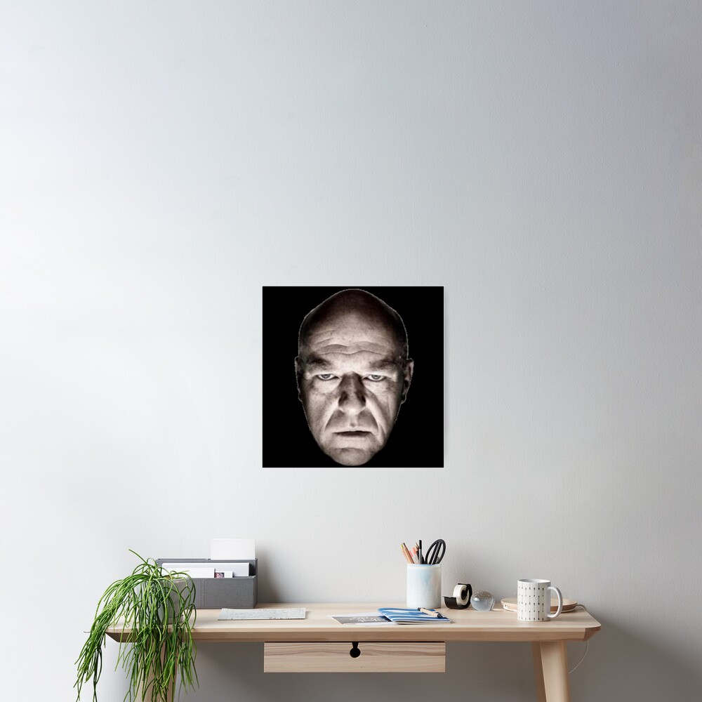 "Hank Staring Meme" Poster for Sale by oestra | Redbubble