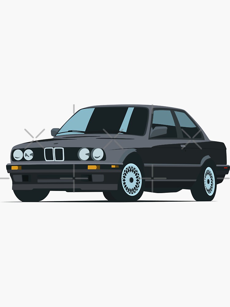 "German 318is" Sticker for Sale by Doug1234 | Redbubble