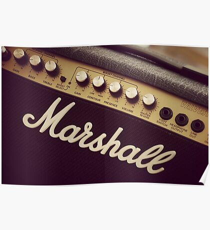 Marshall Amp: Posters | Redbubble