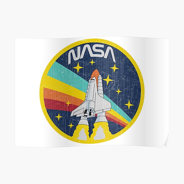 "Vintage NASA Logo" Poster by AllAboutSpace | Redbubble