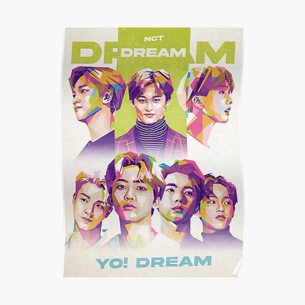 "NCT DREAM" Poster for Sale by satutas | Redbubble