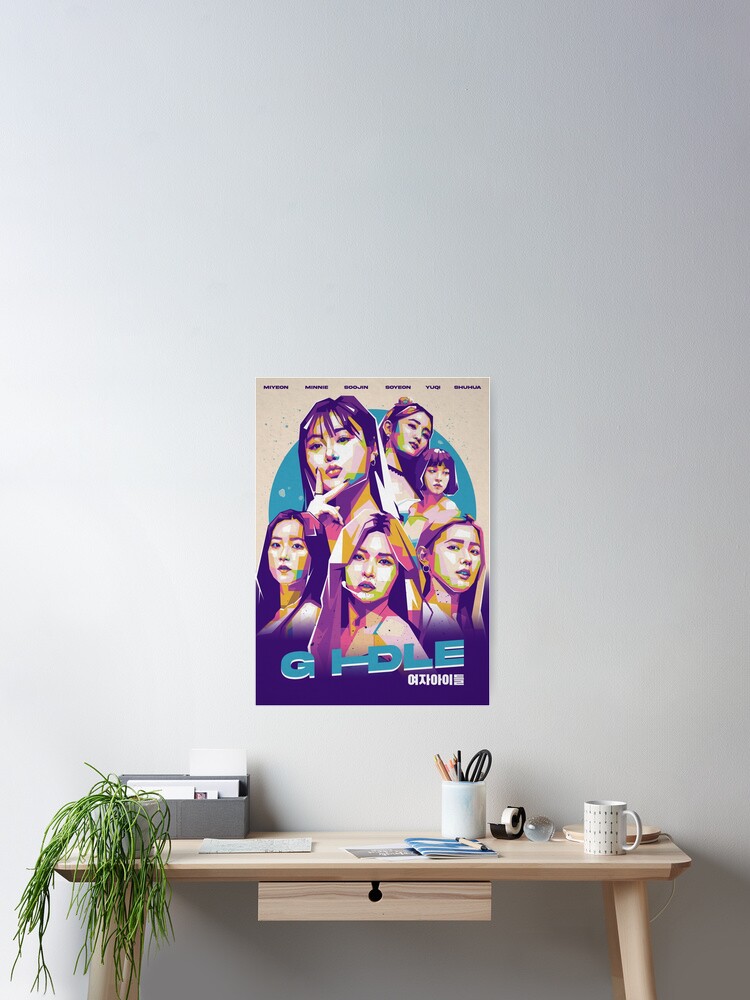 "G-IDLE" Poster for Sale by satutas | Redbubble