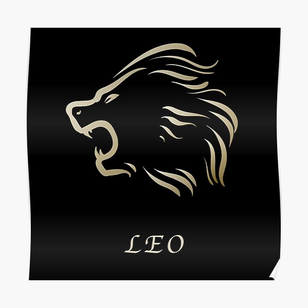 "Leo: Show your atrological sign." Poster by npcunlimited | Redbubble
