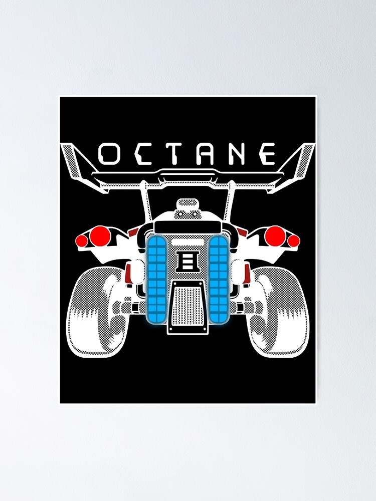 "Octane Back (Inversed) " Poster by arrisSouza9 | Redbubble