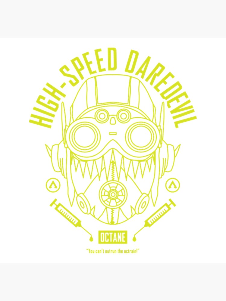 "Apex Legends - Octane Mask" Poster for Sale by BobHaight | Redbubble