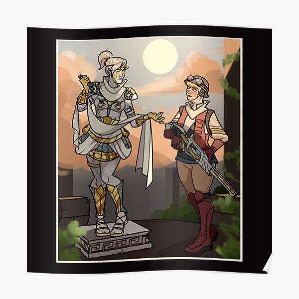 "Apex Legends Wattson and Wraith" Poster by BobHaight | Redbubble