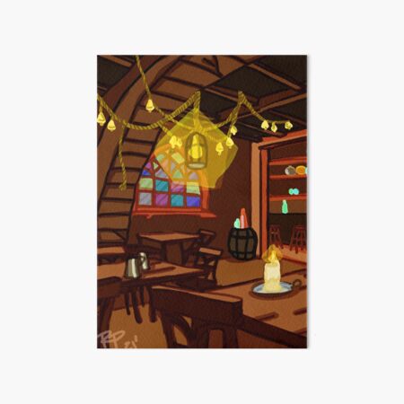 "Rowdy Raven tavern" Art Board Print by Gamergirlfan89 | Redbubble