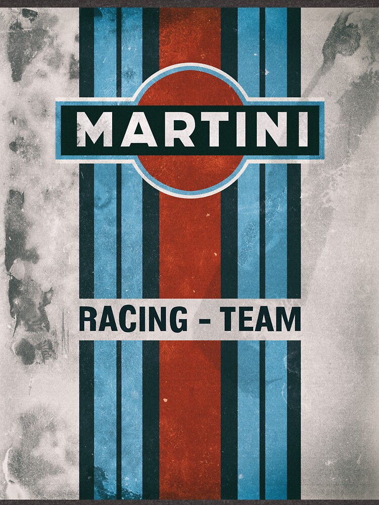 "MARTINI RACING poster" T-shirt for Sale by benbdprod | Redbubble ...