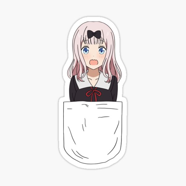 "Chika Fujiwara" Sticker for Sale by Csatardavid | Redbubble
