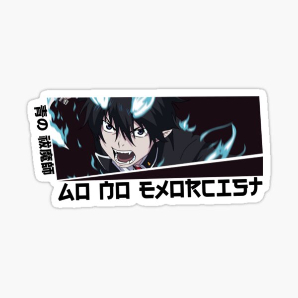 "Rin Okumura Ao no Exorcist : Blue Exorcist" Sticker by Szekelyvalentin ...