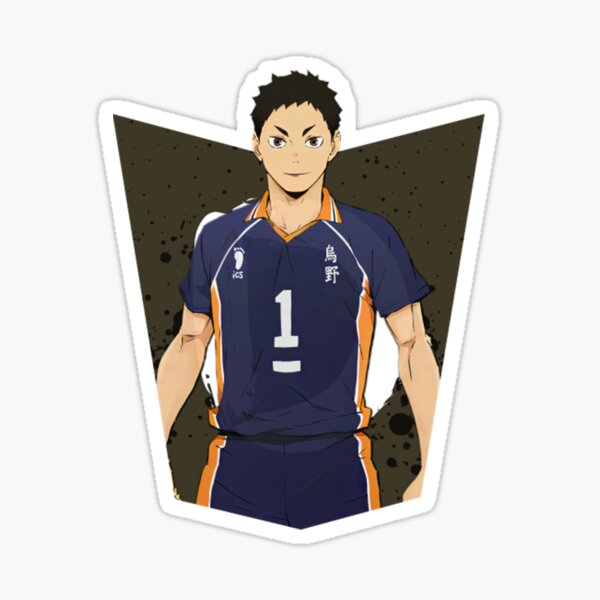 "Haikyuu!!: Daichi Sawamura Ink Design" Sticker for Sale by ...