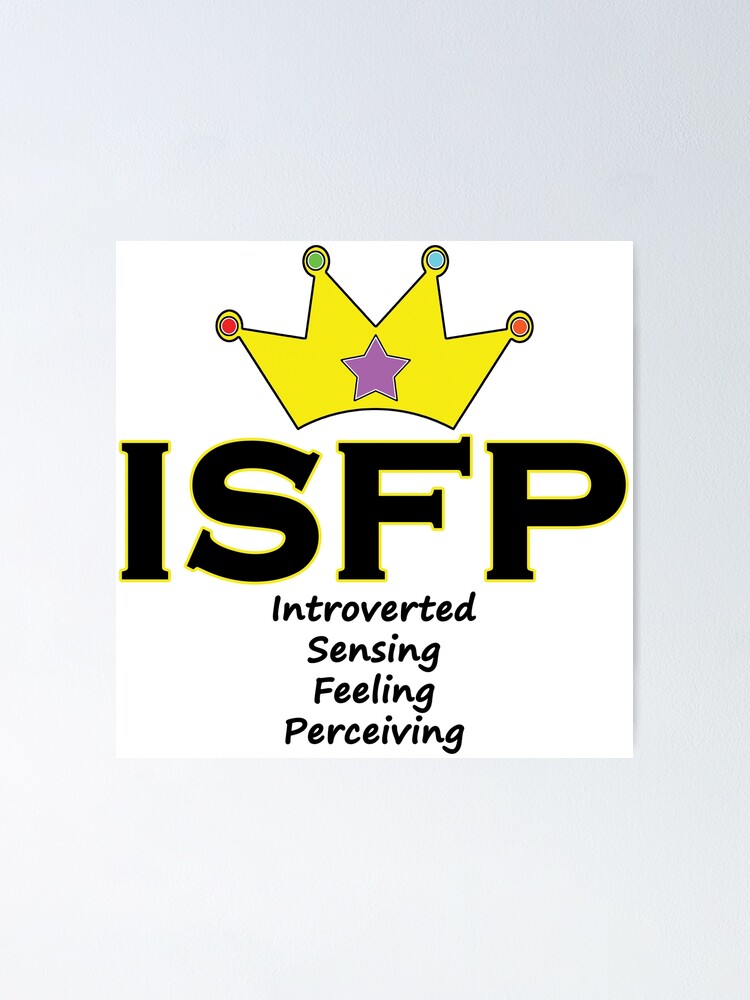 "ISFP - Typography Design 2" Poster for Sale by art-by-shadab | Redbubble