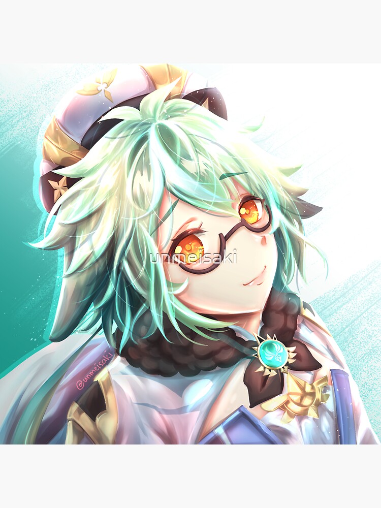 "Sucrose (Genshin Impact)" Sticker by unmeisaki | Redbubble