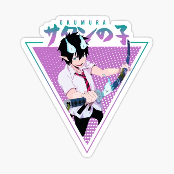 "Rin Okumura Ao no Exorcist : Blue Exorcist" Sticker for Sale by ...