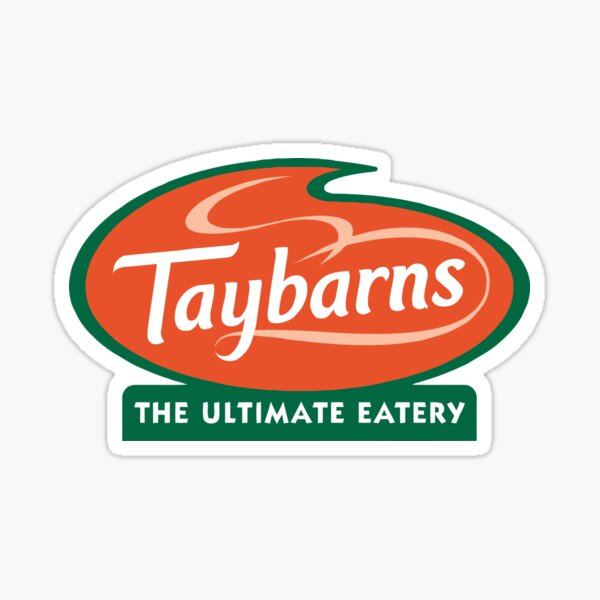 "Taybarns Resto" Sticker for Sale by Lulunewstore | Redbubble