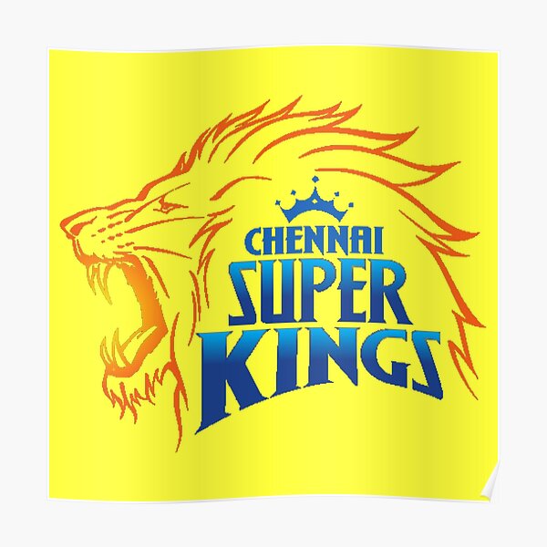 "CSK" Poster for Sale by S-JR | Redbubble