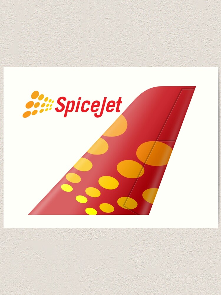 "SpiceJet Logo" Art Print for Sale by NewSpirit333 | Redbubble