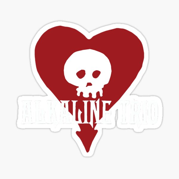 "Graphic Alkaline 3 Gift Legendar Punk Rock Heart And Skull Men Women ...