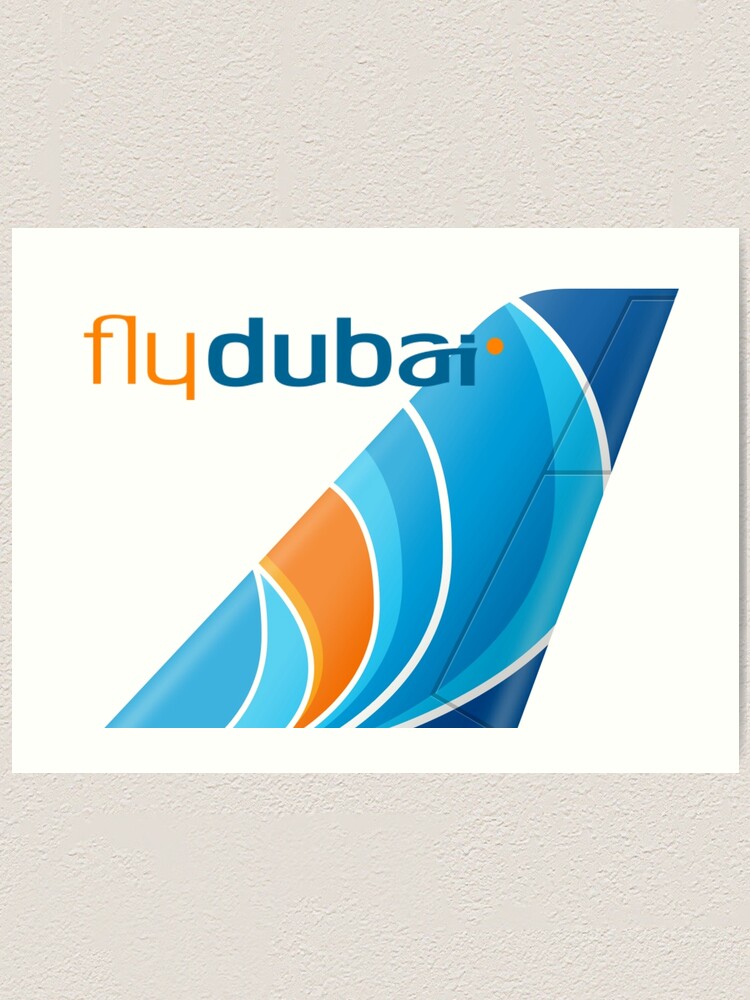 "flydubai Logo" Art Print for Sale by NewSpirit333 | Redbubble