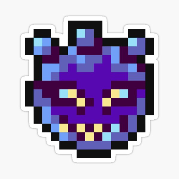 "8-Bit Blue Fireball " Sticker for Sale by ergilHoban9 | Redbubble