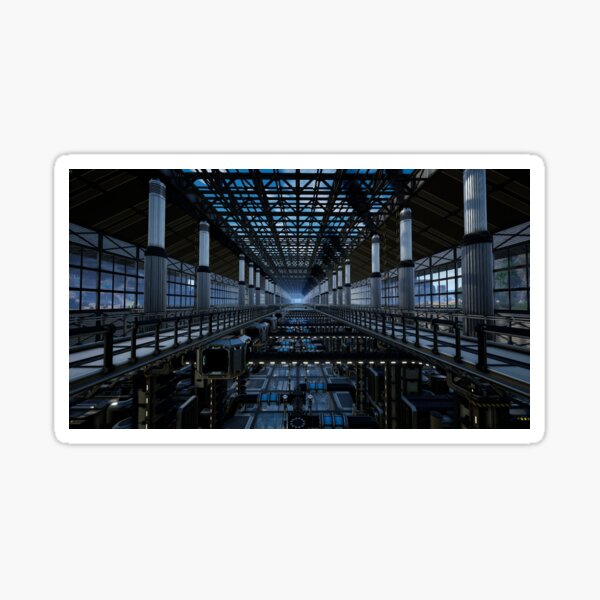 "Satisfactory Game - Factory" Sticker for Sale by CornerDoorStore ...