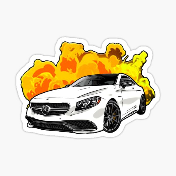 Mercedes C63 Amg Stickers | Redbubble