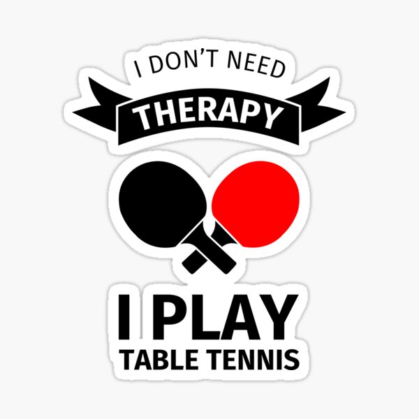 Table Tennis Stickers | Redbubble