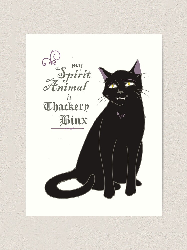 "Binx - Hocus Pocus (White)" Art Print for Sale by madamebat | Redbubble