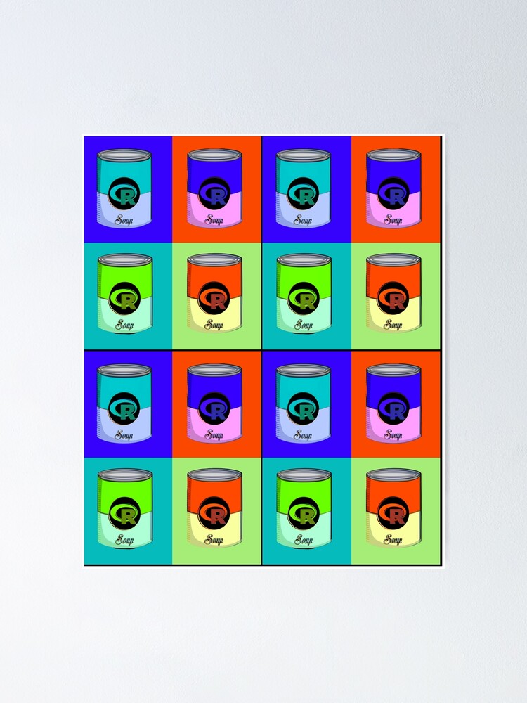 Póster «Lenguaje de programación del logo R» de Birdhead | Redbubble