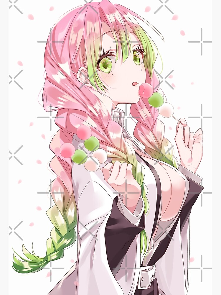 "Mitsuri Kanroji" Poster by D3m0n4art21 | Redbubble