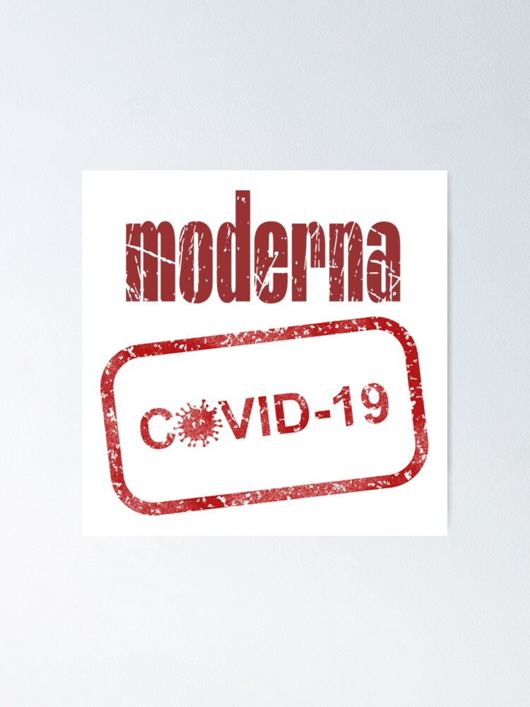 "Moderna" Poster for Sale by JanuaryFlores | Redbubble