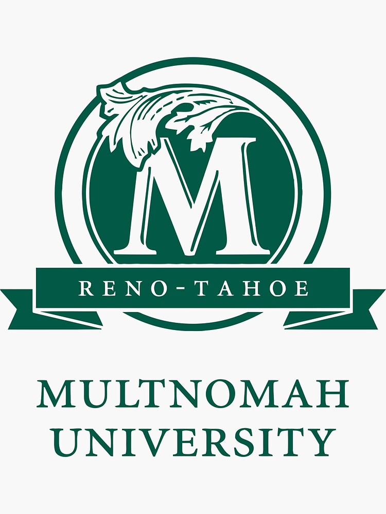 "Multnomah College" Sticker by Shasyaa | Redbubble