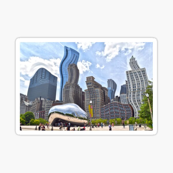"Millenium Park" Sticker by Braybakes | Redbubble