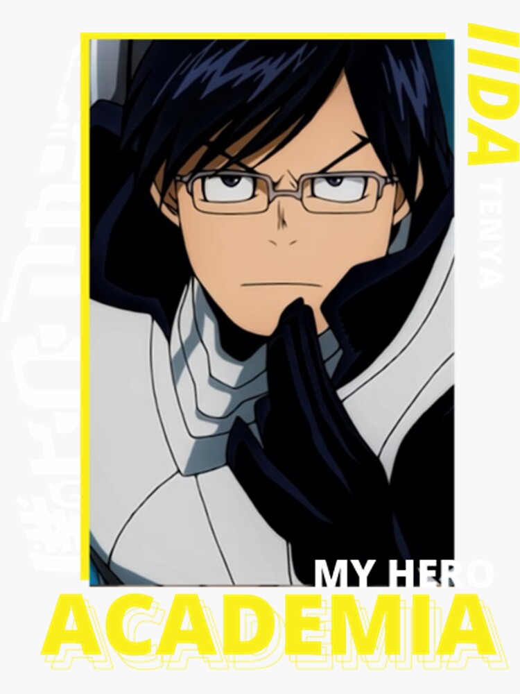"Tenya Iida Streetwear Style" Sticker for Sale by Zobordenes | Redbubble