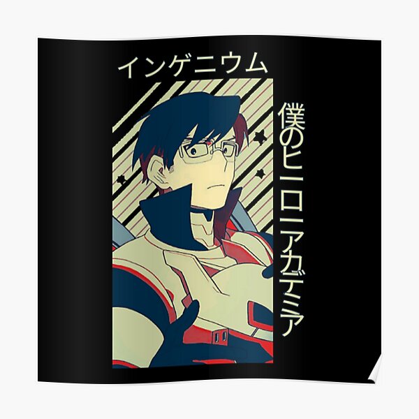 "my hero academia tenya iida" Poster by Zobordenes | Redbubble