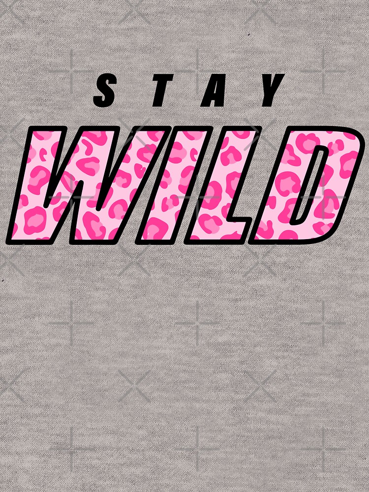 "Stay Wild Merch" Lightweight Hoodie for Sale by MAZAX | Redbubble