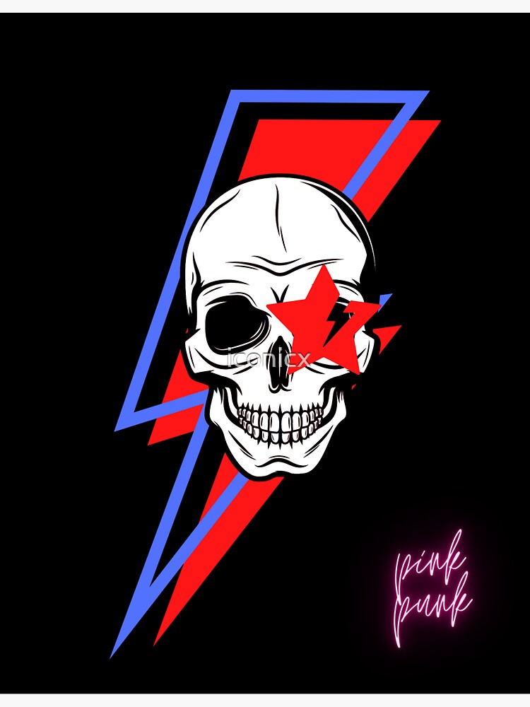 "skull star" Sticker by iconicx | Redbubble
