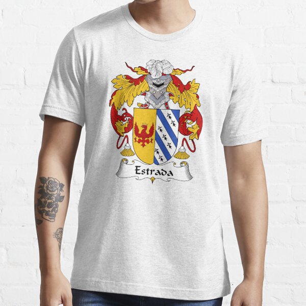 "Estrada Coat of Arms/Family Crest" T-shirt for Sale by carpediem6655 ...