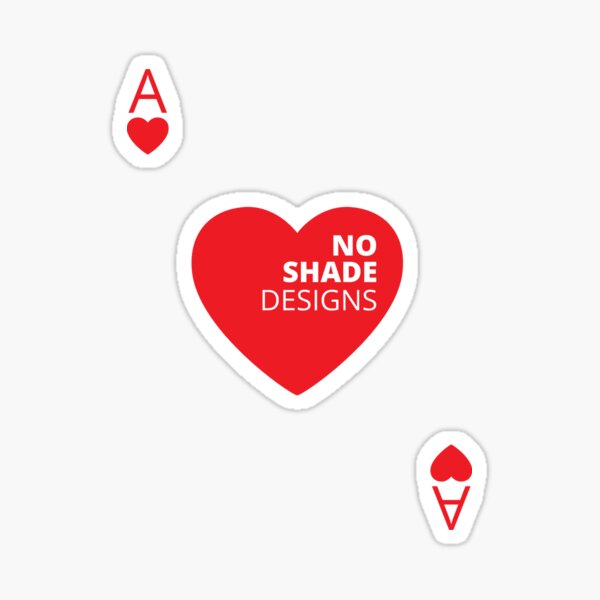 "Ace Logo" Sticker for Sale by NoShadeDesigns | Redbubble