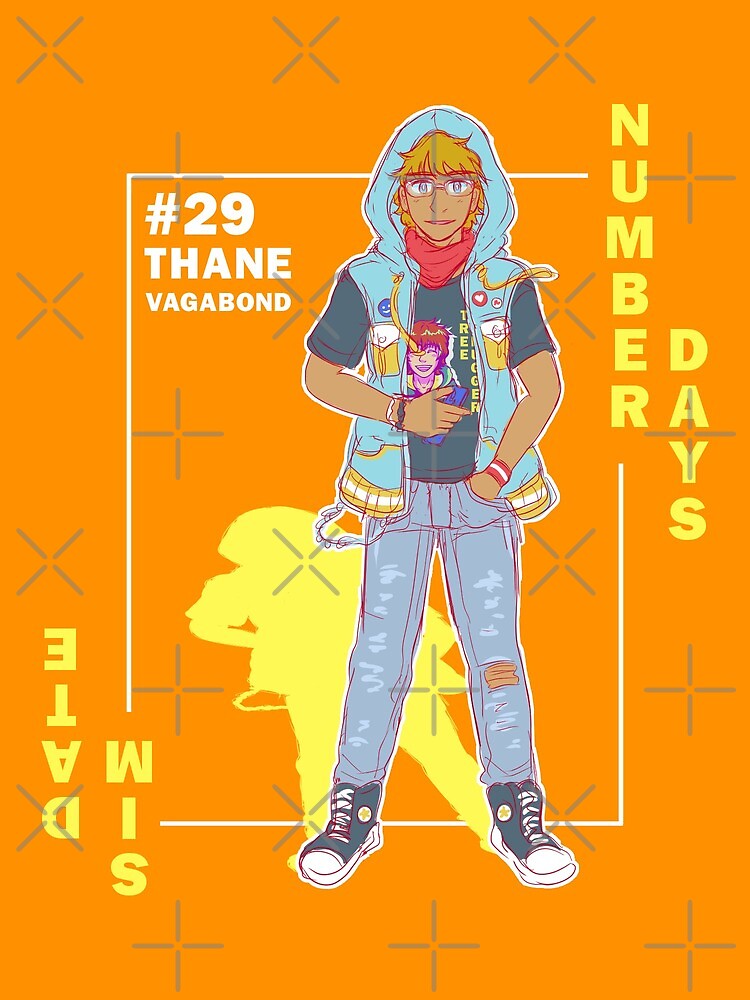 "Number Days Sim Date THANE" by Pacthesis | Redbubble
