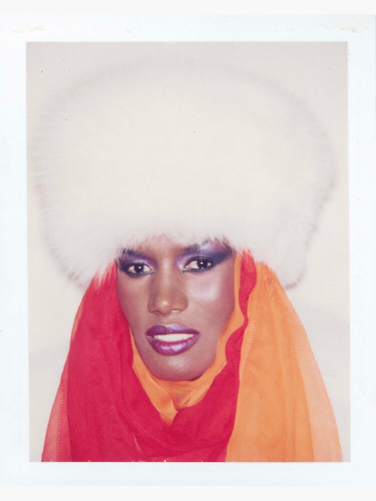 "Grace Jones" Sticker by JennyMTC | Redbubble