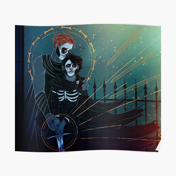 "Gideon the Ninth (Blue/green edition)" Poster for Sale by ...