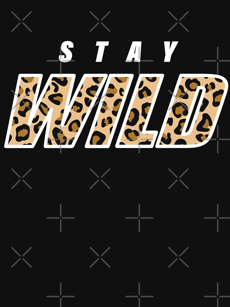 "Stay WILD Ben Azelart leopard merch" Lightweight Hoodie for Sale by ...