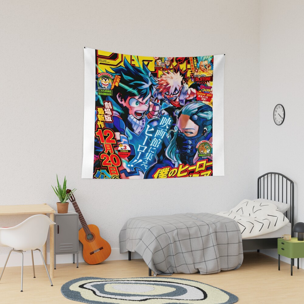 "Bakugou & Deku VS Nine (MHA)" Tapestry for Sale by CatherineHuntle ...